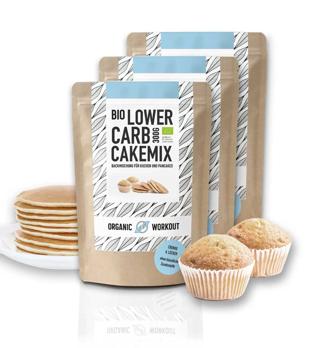 Organic Lower-Carb Cake Mix for cakes, pancakes and co – Organic ...
